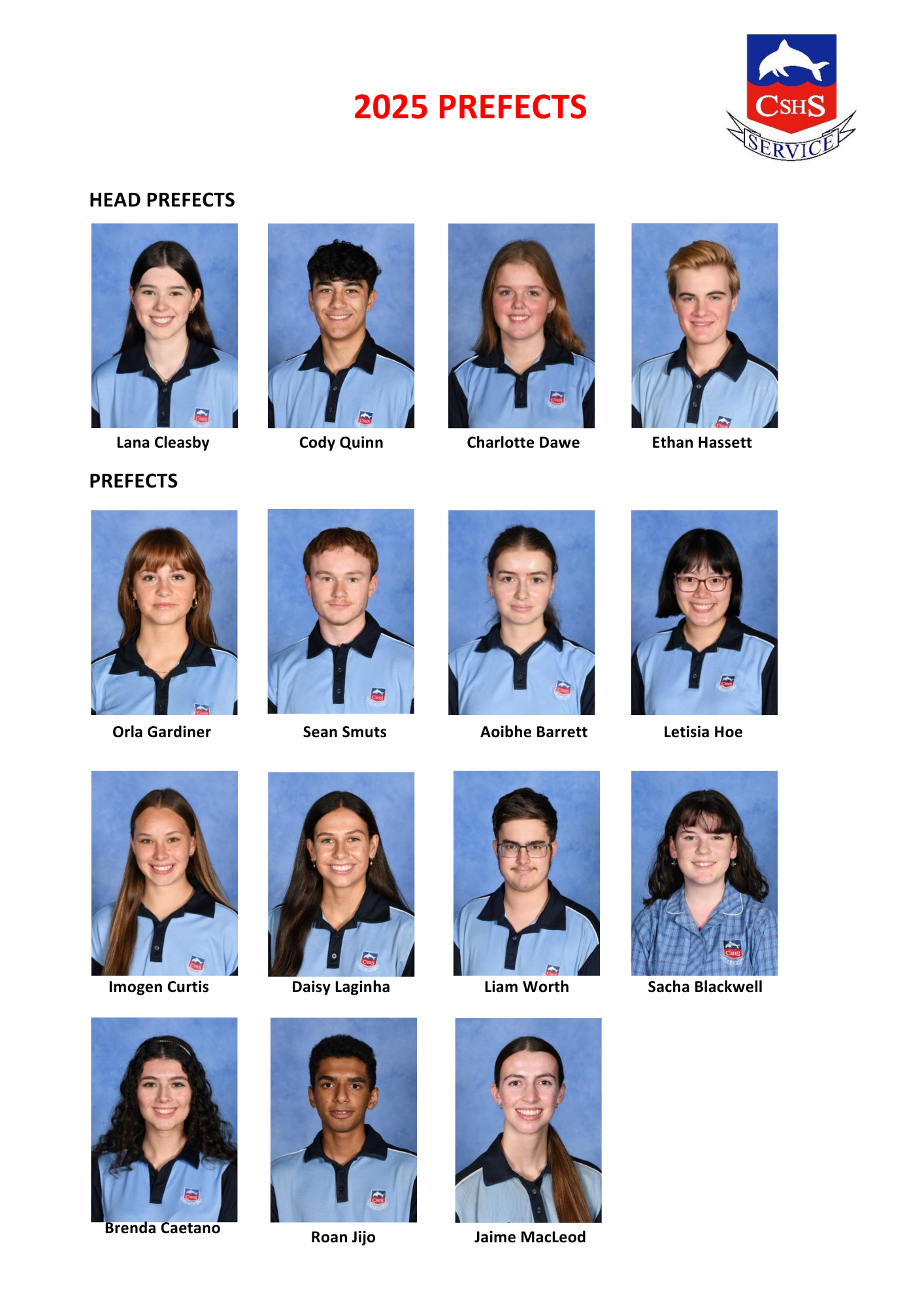 Student Leadership Council - Carine Senior High School